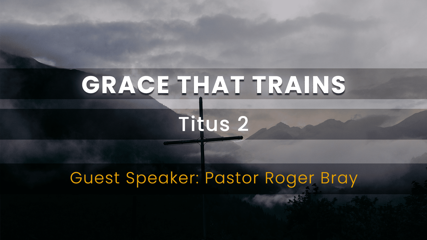 Grace that Trains (Titus 2:1-15) | Garden City KL